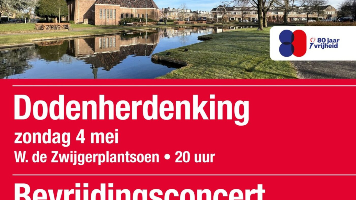 4 mei herdenking en 5 mei concert in Tuindorp - St Martinusparochie Utrecht